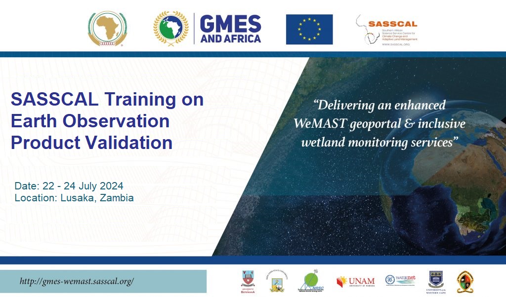 SASSCAL Training on Earth Observation Product Validation – SASSCAL